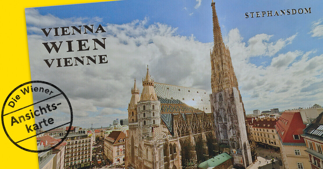 Der Stephansdom auf Ansichtskarten