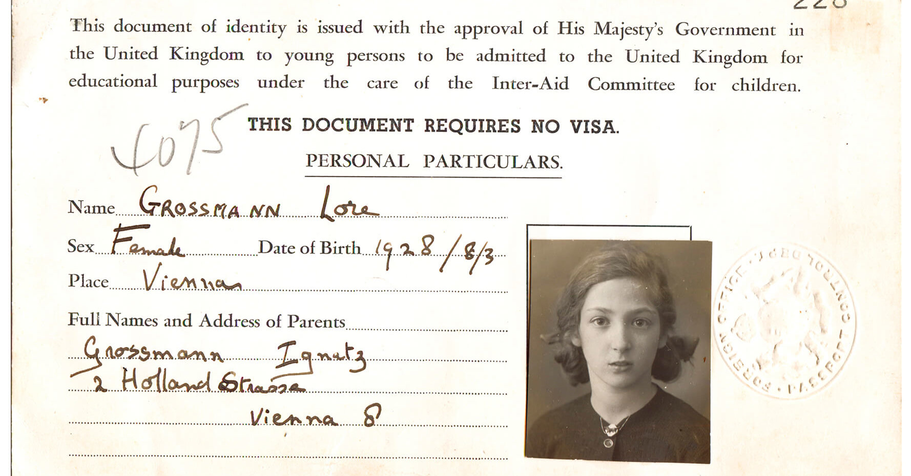 Die Schriftstellerin Lore Segal